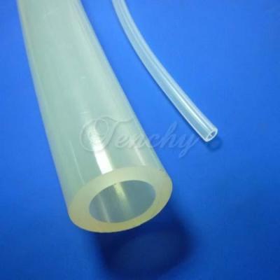 China Eco Friendly Soft Silicone Tubing Drive Pipe 0.5mm - 100mm OD for sale