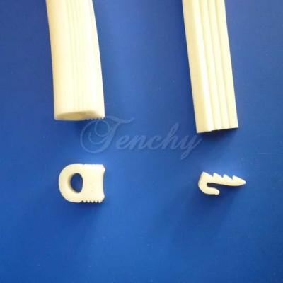 China Non Toxic Solid Silicone Strip Extruded Silicone Seal For Doors Windows for sale