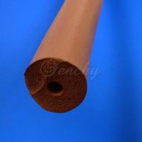 China Flexibility Silicone Sponge Tubing Strip Harmless 40A - 80A Hardness for sale