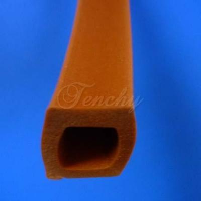 China Extruded Silicone Sponge Tube Profiles Harmless Aging Resistant Customized for sale