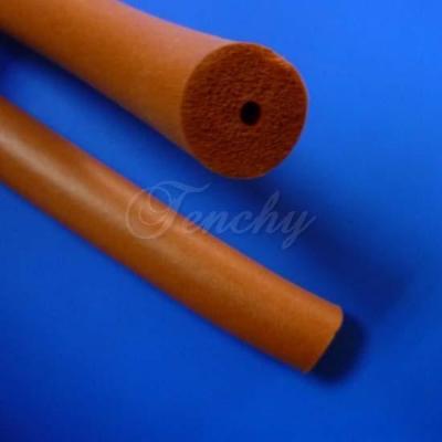 China Tenchy Silicone Foam Tube Harmless 40A - 80A Hardness Customized Color for sale