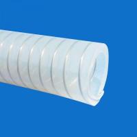 China Stainless Steel Clear Silicone Hose Transparent Platinum Cured Silicone Hose for sale
