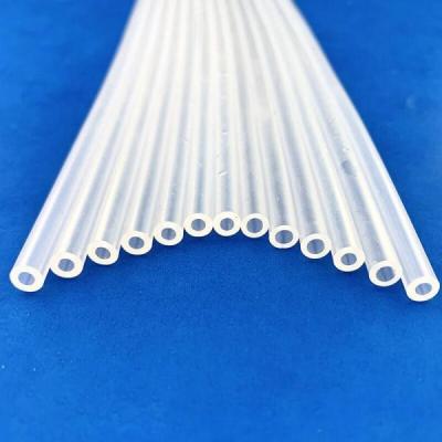 China Medical Grade Soft Silicone Tubing Tear Resistance 45A - 55A Hardness for sale