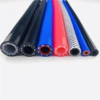 China Clear Braid Reinforced Silicone Tubing Customized Polyester Silicone Hose for sale