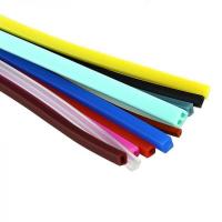 China Solid Silicone Sealing Rings 50A - 70A Hardness For Food Container for sale