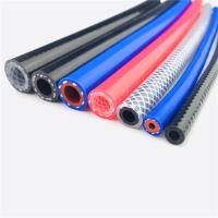 China Clear Braid Reinforced Silicone Tubing Customized Polyester Silicone Hose for sale