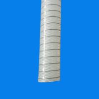 China Stainless Steel Clear Silicone Hose Transparent Platinum Cured Silicone Hose for sale