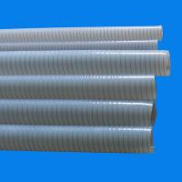 China Stainless Steel Clear Silicone Hose Transparent Platinum Cured Silicone Hose for sale