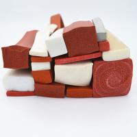 China Smooth Frosted Silicone Foam Strips Tasteless Electrical Insulation for sale