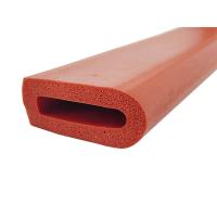 China Smooth Frosted Silicone Foam Strips Tasteless Electrical Insulation for sale