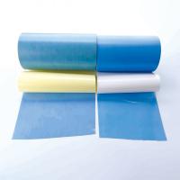 China PVC protective film coated with rubber for sale