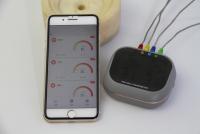 China 60m Wireless Grill Meat Thermometer Remote Monitor With 4 Probes for sale