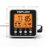 China Kitchen Instant Read Digital Thermometer 7 Modes With Extend Probe for sale