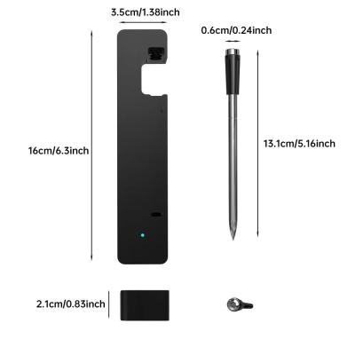 China Top-selling Single-probe 5.2 Bluetooth Wireless Beef Thermometer For Culinary & Grilling Upgraded Compatibility for sale