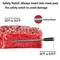 China Top-selling Single-probe 5.2 Bluetooth Wireless Beef Thermometer For Culinary & Grilling Upgraded Compatibility for sale