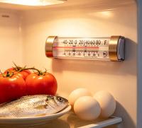 China Cold Storage Glass Fridge Freezer Thermometer High Safety Standard Mingle for sale