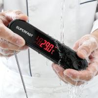 China Instant Read Meat Thermometer Digital - Food Thermometer for Cooking, Grill, Oven, BBQ - Waterproof and Backlit Display - Kitchen Gadgets for sale