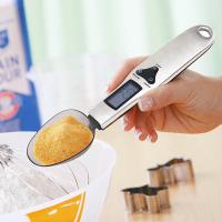 China 500g / 0.1g Electronic LCD Digital Spoon Scale ABS Material Non Toxic for sale