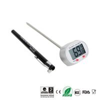 China Swiveled LCD Head Quick Read Thermometer , Waterproof Meat Thermometer Light Weight for sale
