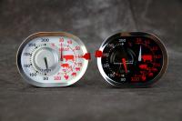 China Wide Screen Oval Shape Oven Temperature Gauge , Digital Baking Thermometer Simple Operation for sale