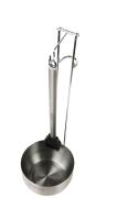 China Large Capacity Stainless Steel BBQ Tools Basting Brush And Pot Anti Corrosion for sale