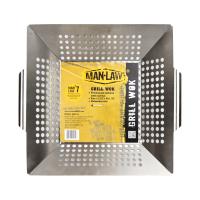 China Outdoor Heavy Duty Stainless Steel Grill Wok , BBQ Multi Tool Great For Veggies for sale