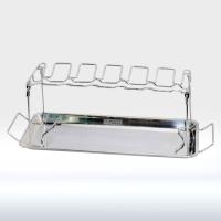 China Heat Resistance Barbeque Tools Roasting Chicken Drumstick / Wing Rack for sale