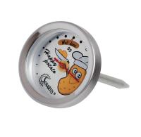 China Dial Kitchen Bimetal Grill Thermometer High Precision Temperature Control for sale