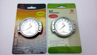 China Non Stick Big Oven Grill Temperature Gauge , Smart BBQ Thermometer Silver Color for sale