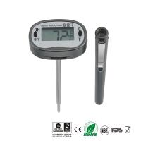 China ℃ / ℉ Switching Digital Cooking Thermometer , BBQ Oven Thermometer High Grade Version for sale