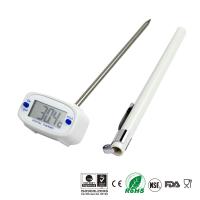China Water Probe Baby Milk Thermometer White Color 5s High Speed Measurement for sale
