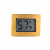 China Digital Portable Car Clock Type Indoor Outdoor Thermometer Auto LCD Display for sale