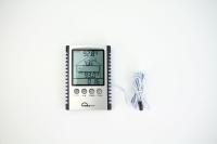 China 12 Months Battery Life Indoor Outdoor Thermometer Weather Station Mold Indicator Clock for sale