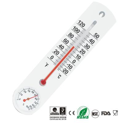 China Metal Case Glass Tube Outdoor Temperature Gauge , Indoor Outdoor Temp Gauge Quick Response for sale