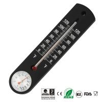 China Metal Case Glass Tube Outdoor Temperature Gauge , Indoor Outdoor Temp Gauge Quick Response for sale