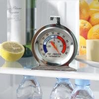 China Small Dimension Fridge And Freezer Thermometer Stainless Appearance Long Lifetime for sale