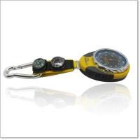 China Hiking / Camping Compass Indoor Outdoor Thermometer -30 To 50℃ Measurement Range for sale