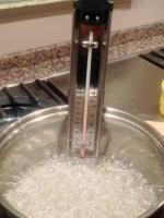 China Pot Clip Type Professional Candy Thermometer , Digital Sugar Thermometer Biodegradable for sale