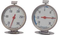 China Compact Size Kitchen Thermometer Set Silver Color Surface Easy To Storage for sale