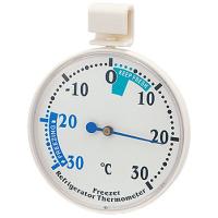 China Mini Refrigerator Fridge Cooking Thermometer Set Silver / White With Hook for sale