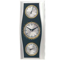 China Wall Barometer Indoor Outdoor Thermometer Hanging Home / Office Metal Material for sale