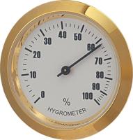 China Tobacco Cigar Hygrometer 37.8mm Diameter Round Shape For Humidors Smoking for sale