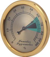 China Tobacco Cigar Hygrometer 37.8mm Diameter Round Shape For Humidors Smoking for sale