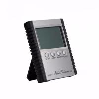China 90% RH LCD Display ABS Indoor Thermo Hygrometer for sale