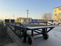 China 220V Steel Hydraulic Scissor Lift Work Platform Truck New for Home Use Machinery Repair Shops Building Shops Restaurant Retail for sale