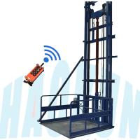 China Indoor Outdoor Elevator Disabled Freight Warehouse Cargo Small Home Elevator Lift Passenger Wall Mounting Height for sale