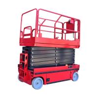 China CE Certified Crawler Wheel Mobile Scissor Lift Hydraulic Crawler Scissor Lift for sale
