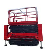 China 6m 8m 10m 12m Crawler Off-Road Scissor Lift Man Lift CE ISO Certified for sale