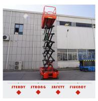 China China Electric Self-Propelled Hydraulic Scissor Lift Mobile Crawler Scaffold Platform for Rough Terrain for sale