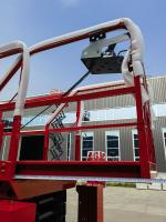 China Aerial Working Equipment 6M 8M 10M Truck Mounted Scissor Lift 320KG Hot Sale for sale